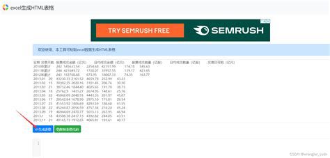 如何把excel转成html Table表格代码 知乎