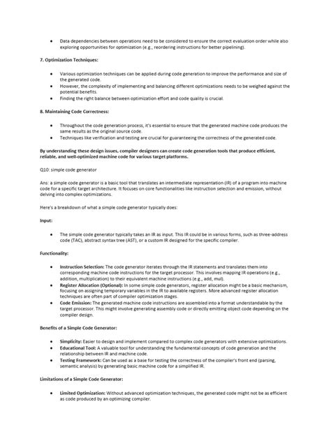 Compiler Design All Modules 29 Pdf Compiler Program Optimization