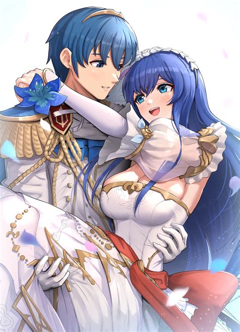 Marth Caeda Caeda And Marth Fire Emblem And More Drawn By Gonzarez Danbooru