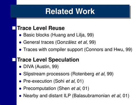 Ppt Trace Level Speculative Multithreaded Architecture Powerpoint