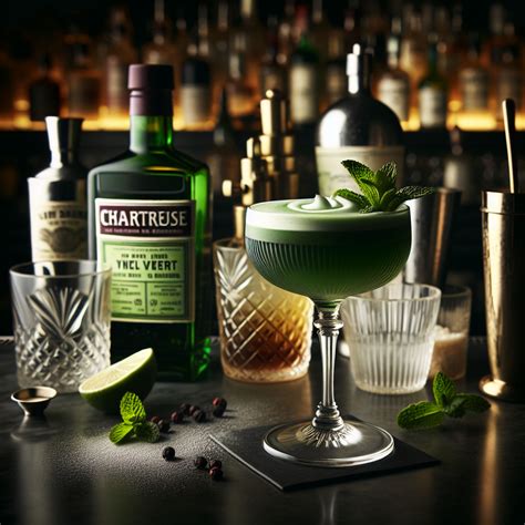 Velvet Whisper Herbaceous Green Chartreuse Meets Sweet Vanilla Rum