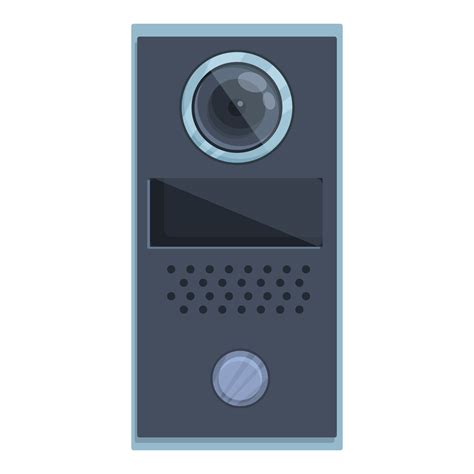 Intercom Pictogram Icon Cartoon Vector Video Door 14361280 Vector Art