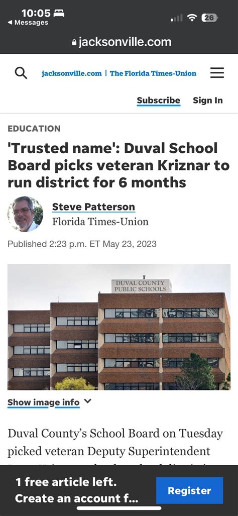 Congratulations To Dr Kriznar Great Internal Choice To Lead Dcps Over The Next 6 Months