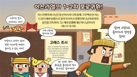 유초등부예배2023625 이스라엘의 1 2차 포로귀환에스라 13 Youtube