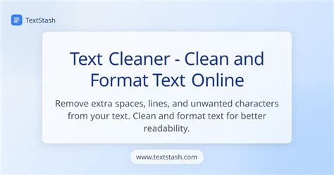 Text Cleaner Clean And Format Text Online