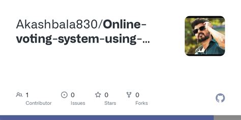 GitHub Akashbala830 Online Voting System Using PHP And Wamp Server