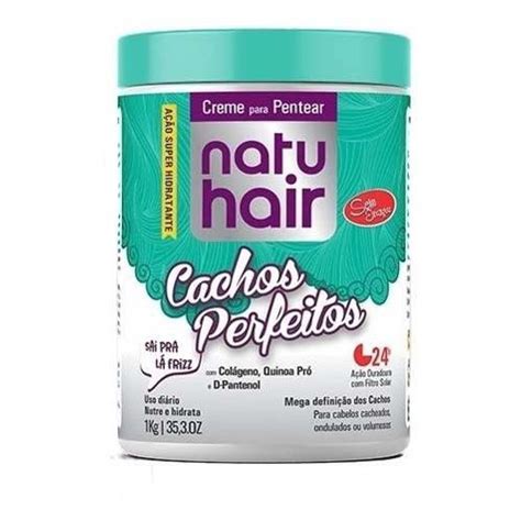 Creme Para Pentear Natu Hair Cachos Perfeitos 1kg Submarino