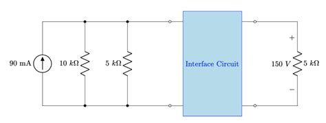 Solved A Design A Parallel Resistor Interface Circuit That Chegg Com