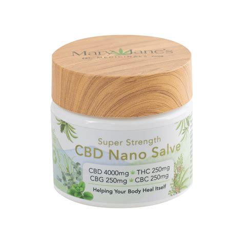 Cbd Salve With Thc Nano Strength Topical 3 3oz