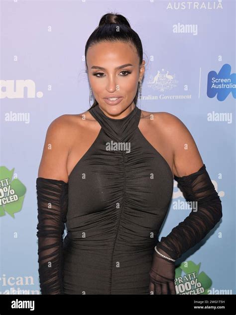 February 1 2024 Los Angeles California United States Bianca Roccisano Attends The 21st
