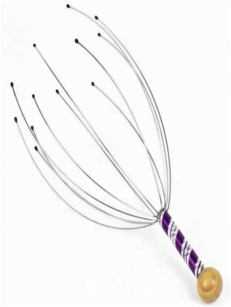 Stainless Steel Wire Octopus Head Massager With Eight Legs For Gentle