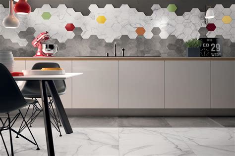 Eco Ceramic Tiles Glazed Surface Staining Fading Resistant Arad Branding