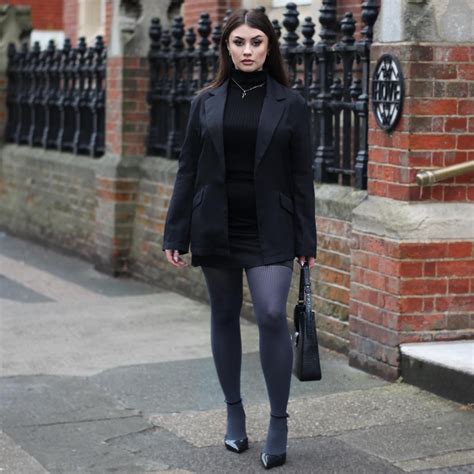 Ionic Ribbed Tights Slate Tights And Clothes In Sizes 4 38 Snag