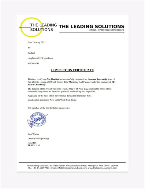 Tls Internship Summerinternship2022 Kashish Chugh