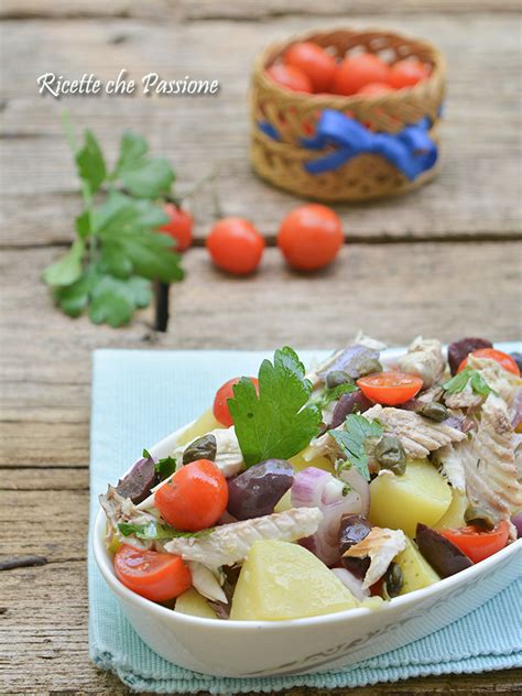Insalata Di Patate E Sgombro Ricette Che Passione Di Ornella Scofano