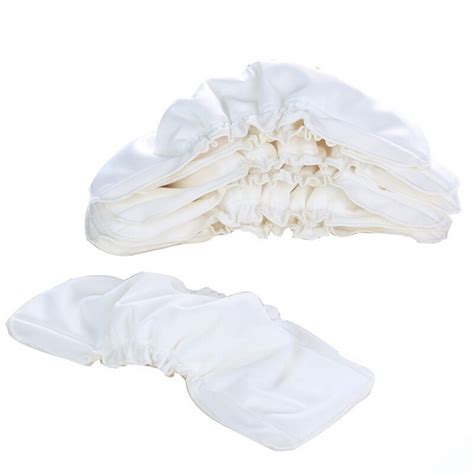 10pcs Reusable Washable Diaper Inserts 5 Layers Na Grandado