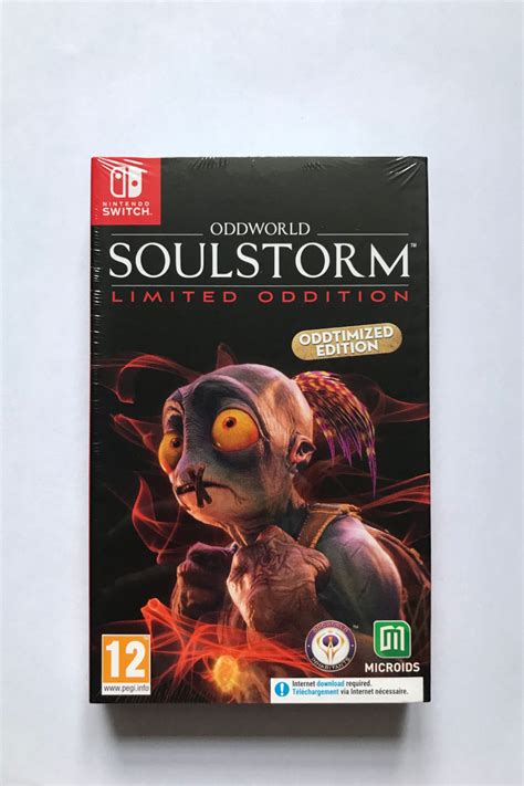 Oddworld Soulstorm Oddtimized Edition Inkl Steelbook Med Plads Til