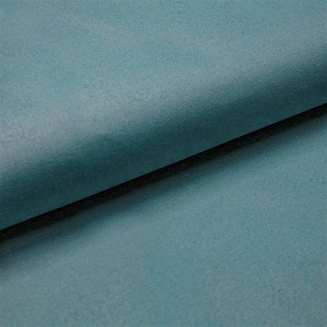 Canevas coton enduit Basic bleu océan