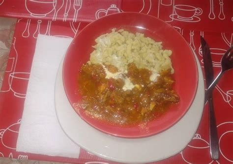 Spaetzle Y Goulash Qu Sociedad Receta De J R Ceci Cookpad