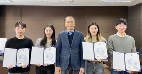 Dgist 학부생 화학공학 창의설계 경진대회에서 최고 권위 장관상 수상