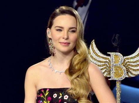 Belinda Poses In Front Of The Mirror With A Mini Skirt And A Top That