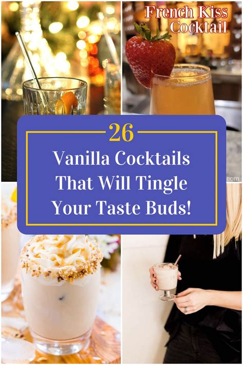 26 Vanilla Cocktails That Will Tingle Your Taste Buds Dinewithdrinks