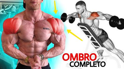 5 Exercícios Treino De Ombro Completo Deltoide Frontal Lateral E