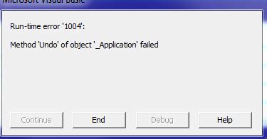 Excel Vba Code Conflict Stack Overflow