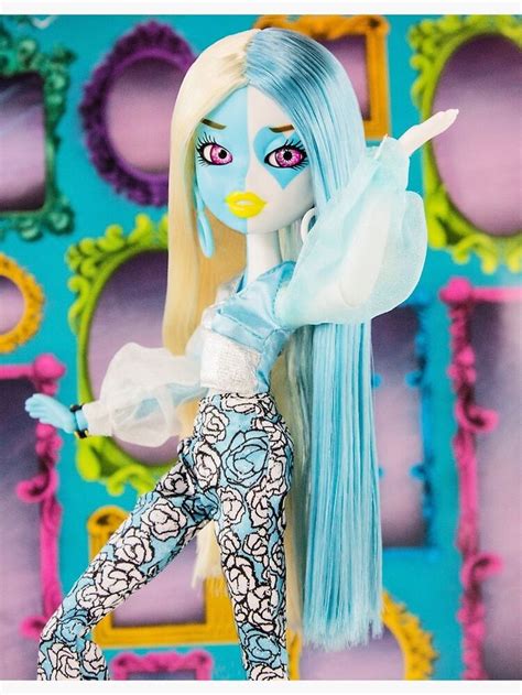 Bratzillaz Switch A Witch Blue And White Doll Bratz Poster For
