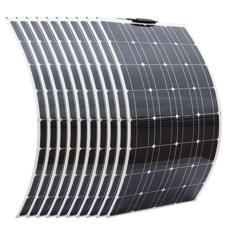 Xinpuguang 100w 200w 300w 400w 1000w Flexible Solar Panel Efficiency