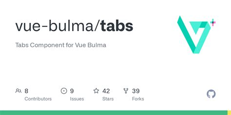 Github Vue Bulma Tabs Tabs Component For Vue Bulma
