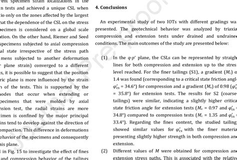 Fines Content Influence On Compression And Extension Tests Download Scientific Diagram
