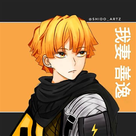 Zenitsu Fanart Uwu R Animeart
