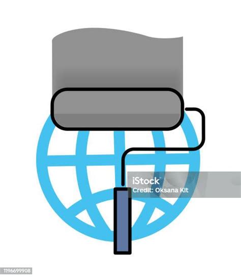 전 세계에 페인트 벡터 일러스트레이션을 참조하십시오 개념에 대한 스톡 벡터 아트 및 기타 이미지 개념 개념과 주제 고객