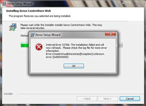 Internal Error The Installation Failed Techyv