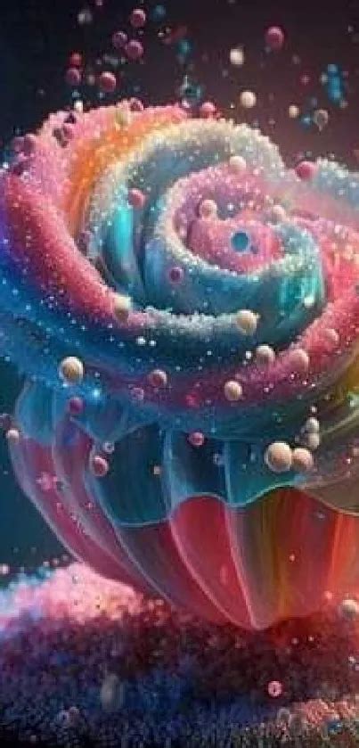 Colorful Candy Rose Delight Free Download