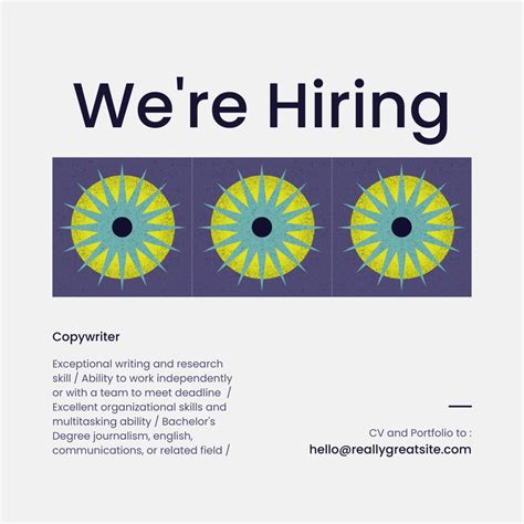 Free Customizable Linkedin Hiring Post Templates Canva