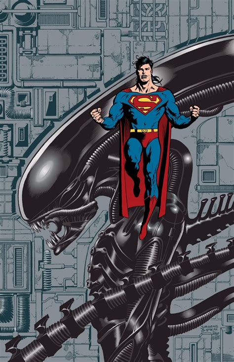 Cool Comic Art On Twitter RT CoolComicArt Superman Aliens 1995