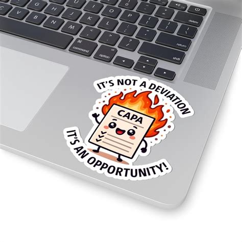 Funny Capa Deviation Sticker Quality Assurance Humor Gmp Compliance