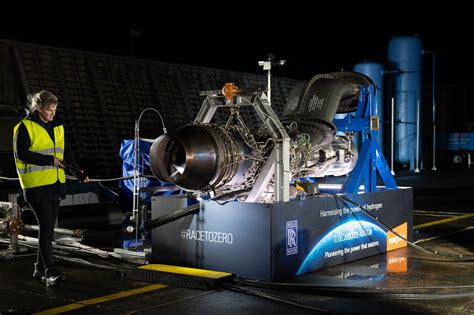 Rolls Royce Conducts First Ever Test Of Hydrogen Powered Regional Jet