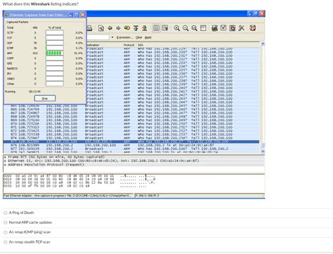 Solved What Does This Wireshark Listing Indicate Ethereal