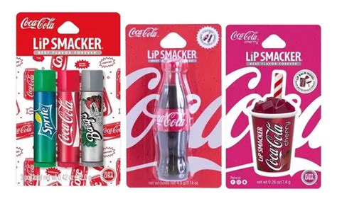 Kit Balsamos Labiales Edicion Coca Cola Lip Smacker Envío Gratis