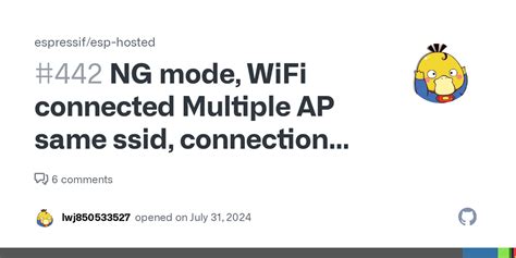 Ng Mode Wifi Connected Multiple Ap Same Ssid Connection Use For A
