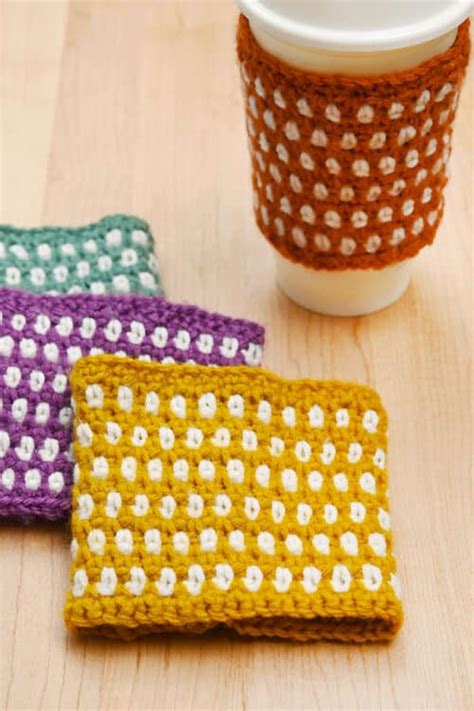 Crochet Cup Cozy Easy Cozy Crochet Pattern Free