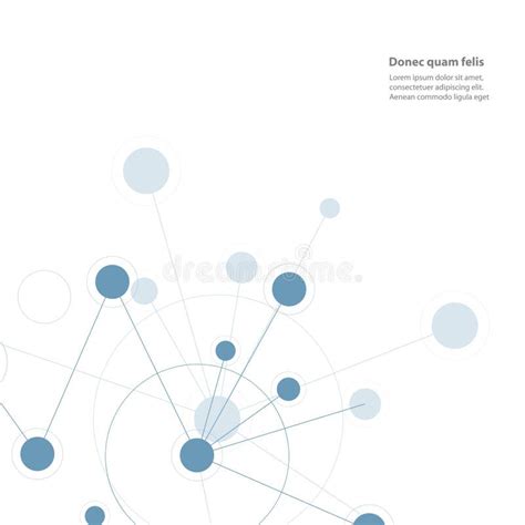 Connection Science Molecule Background Stock Illustration Illustration Of Triangle Element