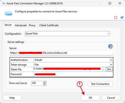Azure Files Connection COZYROC