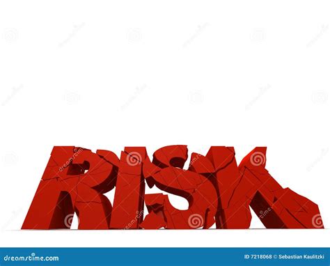 Broken Risk Stock Illustration Illustration Of Venture 7218068