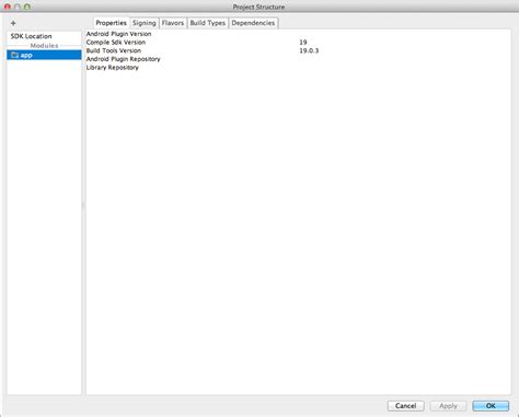 Choose The Target SDK In Android Studio Stack Overflow