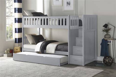 Lounge Around Twin Step Bunk Bed