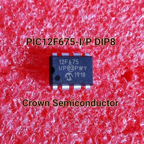 Pic12f675-i/p DIP8 12F675 PIC12F675 Original | Shopee Philippines